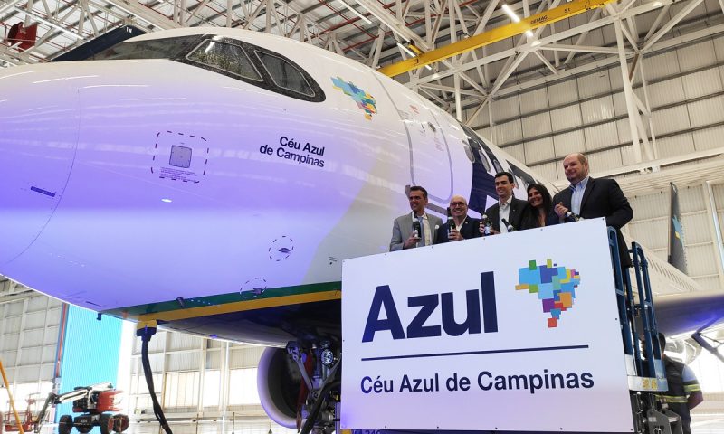 Campinas.com.br - Azul homenageia Campinas com batismo de avião e ...