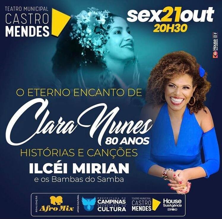 Campinas.com.br - Ilcéi Mirian faz homenagem à Clara Nunes em show no ...