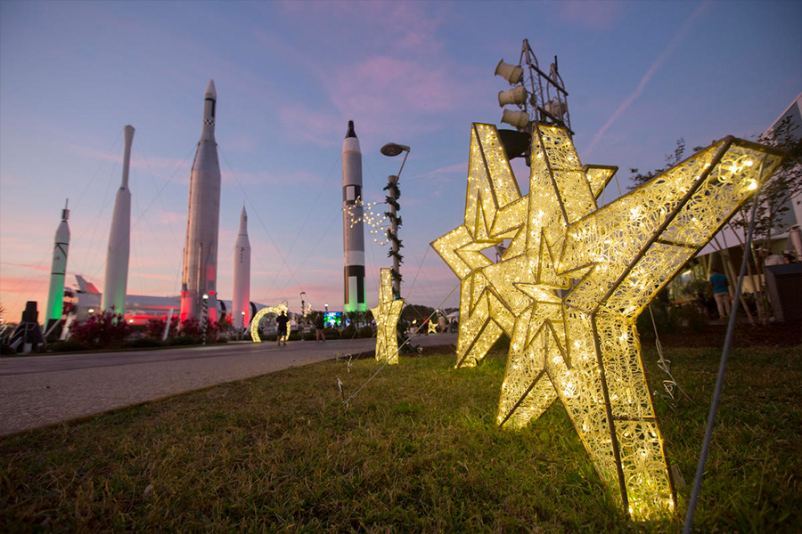 Campinas.com.br - Natal no Space Kennedy Center na NASA, bem perto de ...