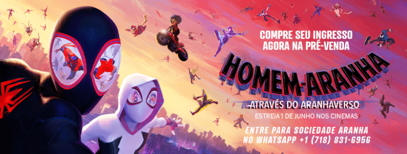 Campinas.com.br - Homem Aranha Através do Aranhaverso #1 no Brasil nos cinemas!