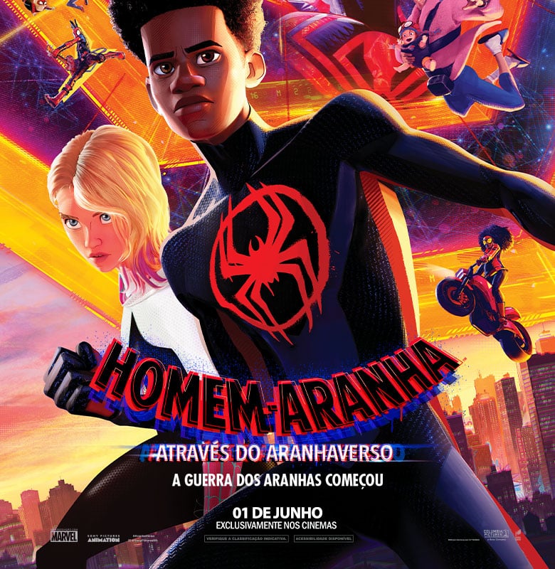 Campinas.com.br - Homem Aranha Através do Aranhaverso #1 no Brasil nos cinemas!
