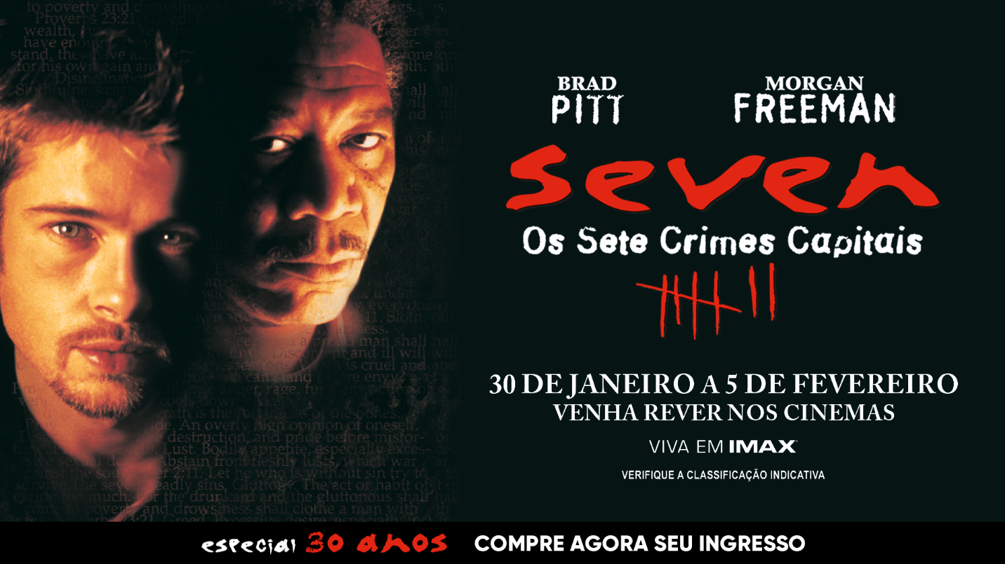 Campinas.com.br - Clássico “Seven: Os Sete Crimes Capitais”, com Brad ...